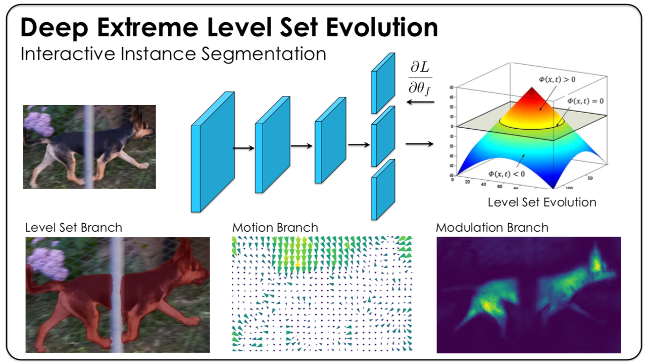 Object Instance Annotation with Deep Extreme Level Set Evolution | David Acuna